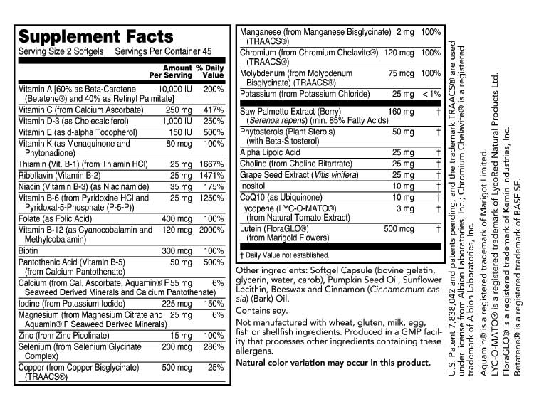 Zeus Formula | Daily Mega Nutrient for Men